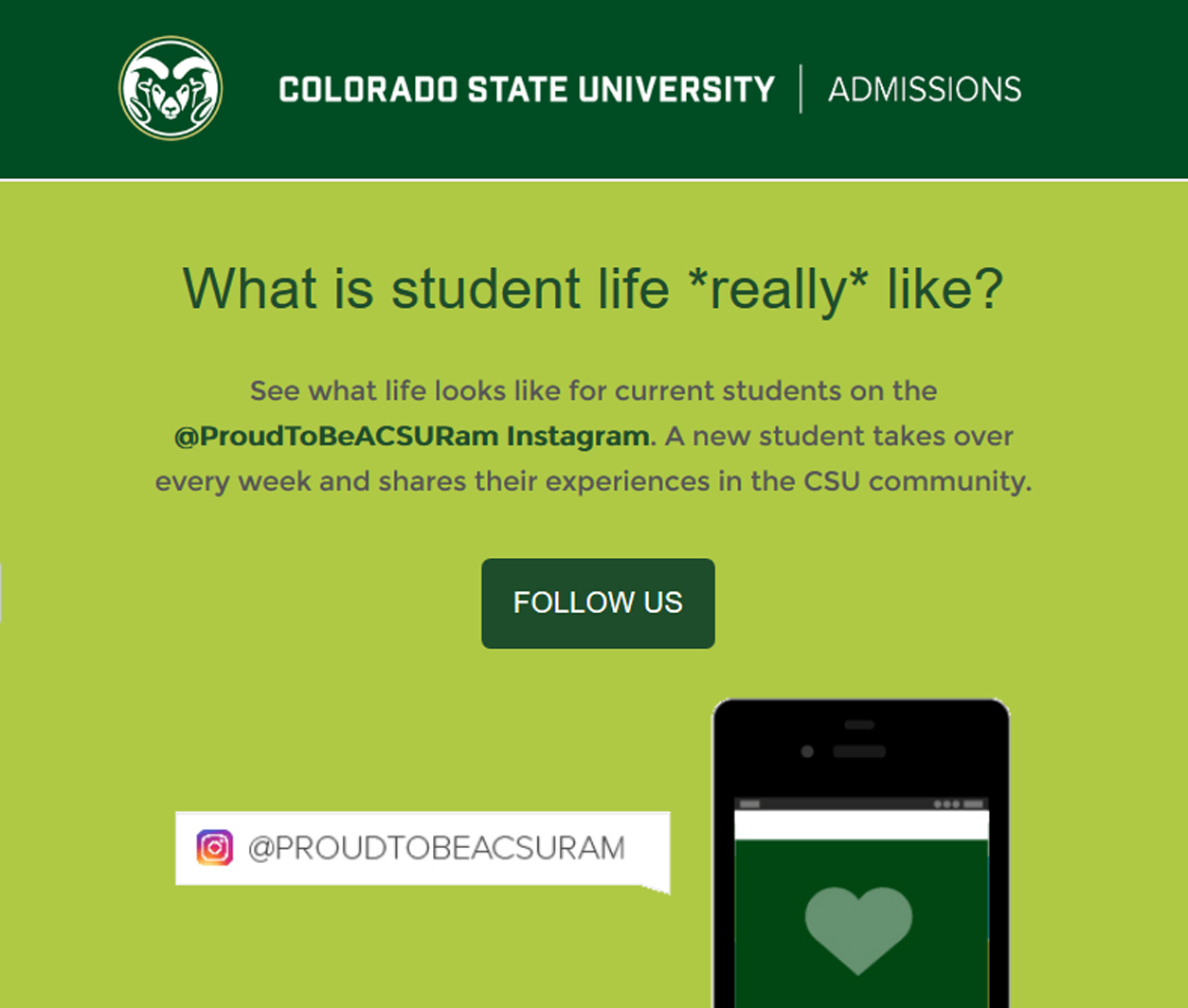 Turn New Students Into Fans and Followers - #CSUSocial